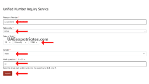 2 Easy Ways To Find Your Unified Number - UAE Expats