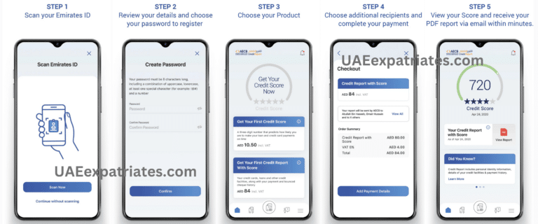 How to Check Your Credit Score in UAE - UAE Expats