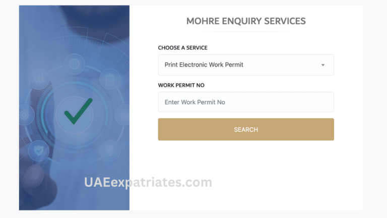 How to Check Your Labour Card Number in UAE Online - UAE Expats