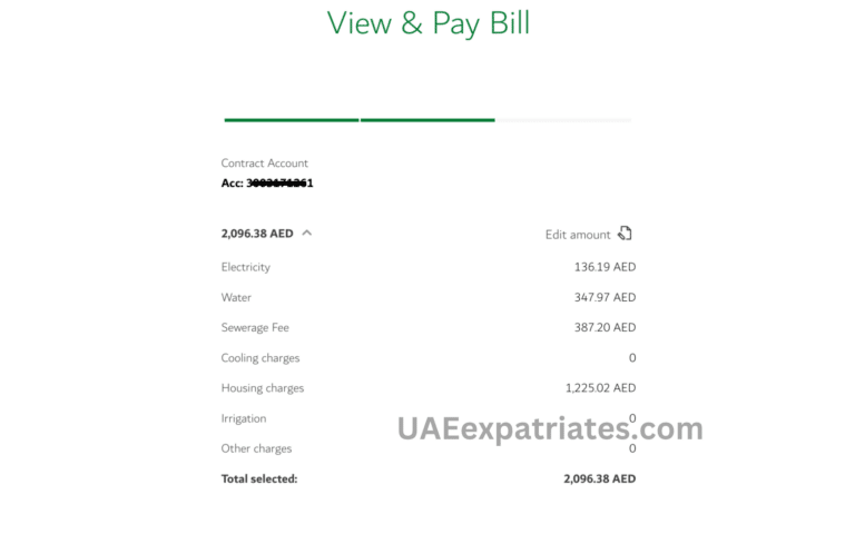 A Simple Guide to Checking Your DEWA Bill Online - UAE Expats
