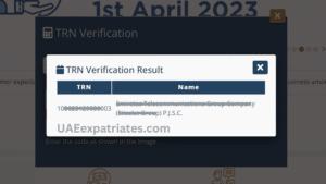How to Check and Verify TRN Number in UAE - UAE Expats