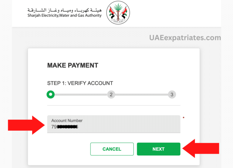 How to Check and Pay Your SEWA Bill Online - UAE Expats