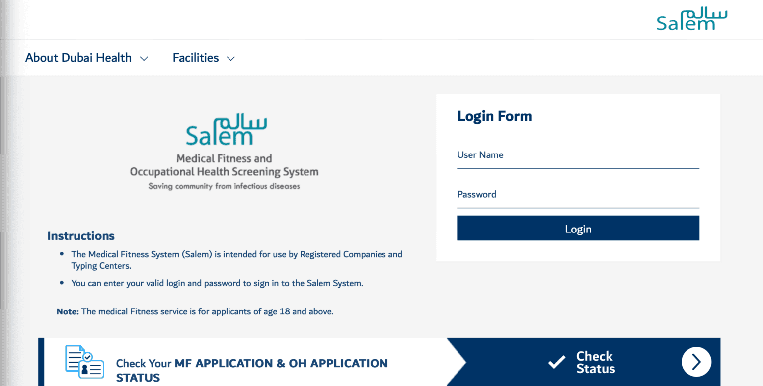 How to Check DHA Medical Report Status Online - UAE Expats