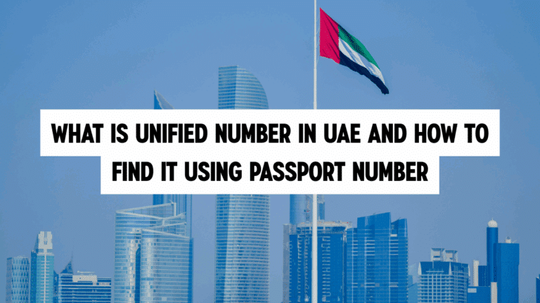 How can I find my UAE Visa File Number? - UAE Expats